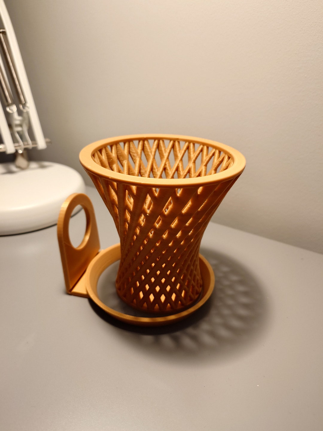 3D Printed Orchid Pot Bio-based Material, Net Basket Design, Multiple ...