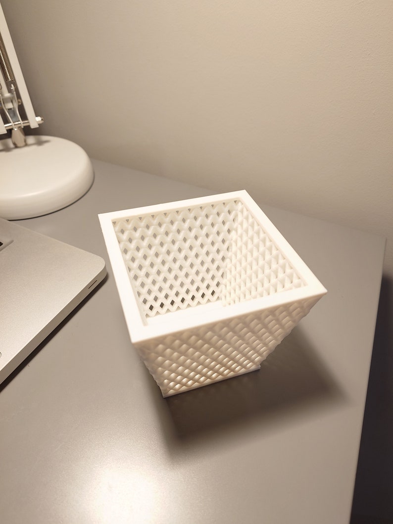 3D Printed Orchid Pot Bio-based Material, Net Basket Design, Multiple ...