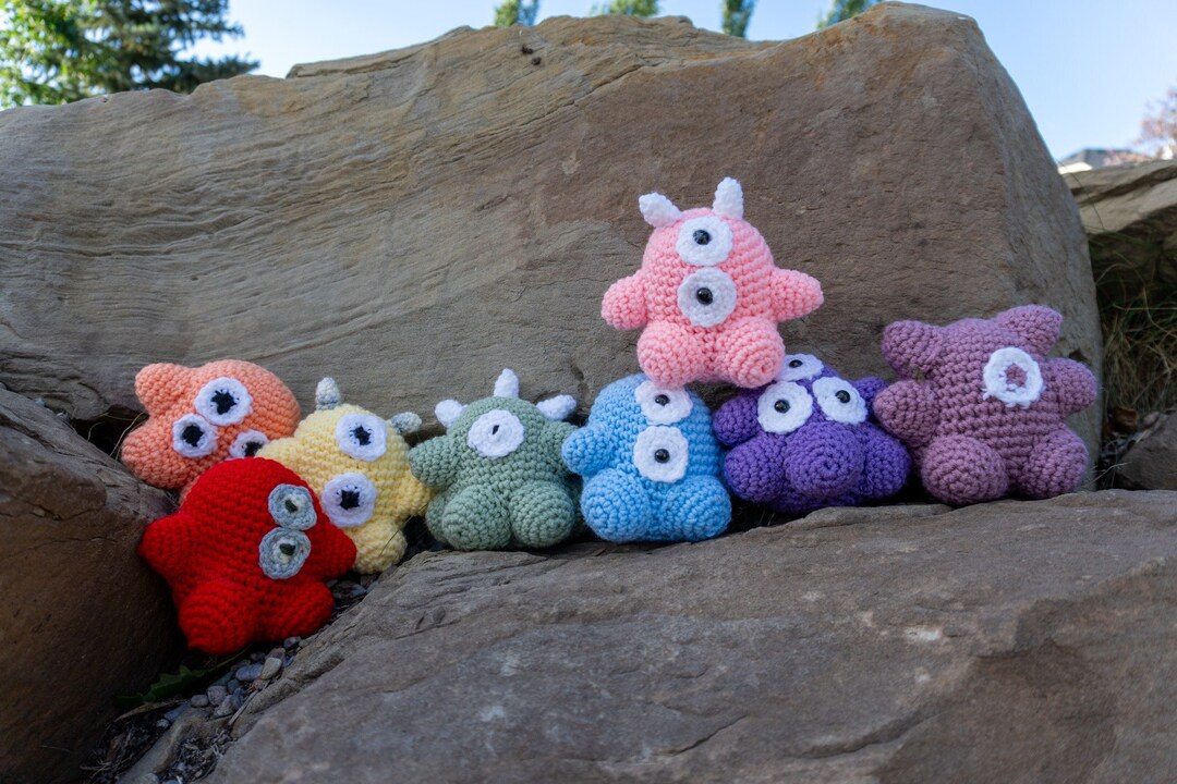 The Original Silly - Customizable Amigurumi Monster Plushie - Etsy