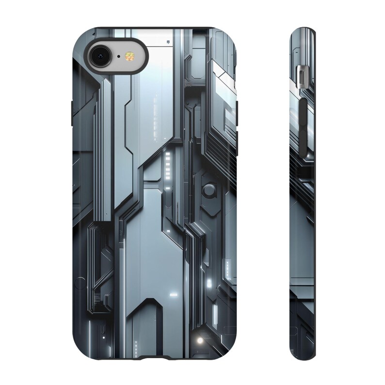 Phone Case Cyberpunk, Sci-fi Design, Futuristic V3.1, Tough for iPhone ...