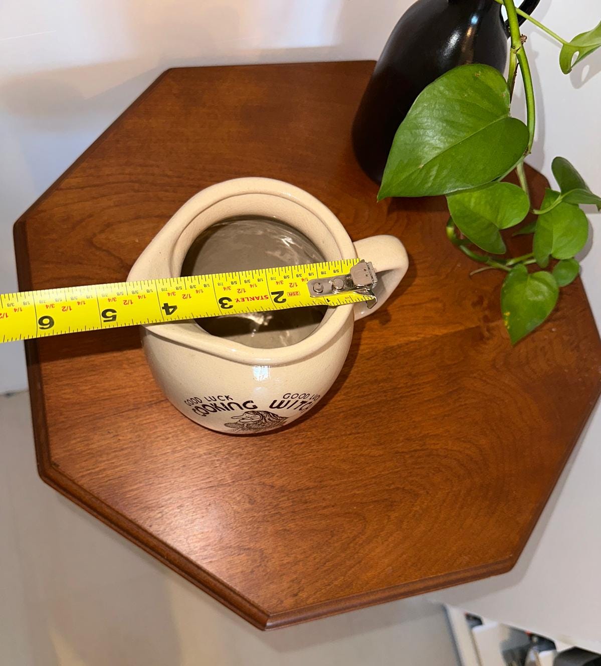 Vintage Kitchen Witch Pitcher Earthenware Stoneware Pitcher Pottery ...