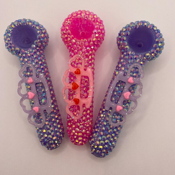 Girly Glass Pipes - Etsy