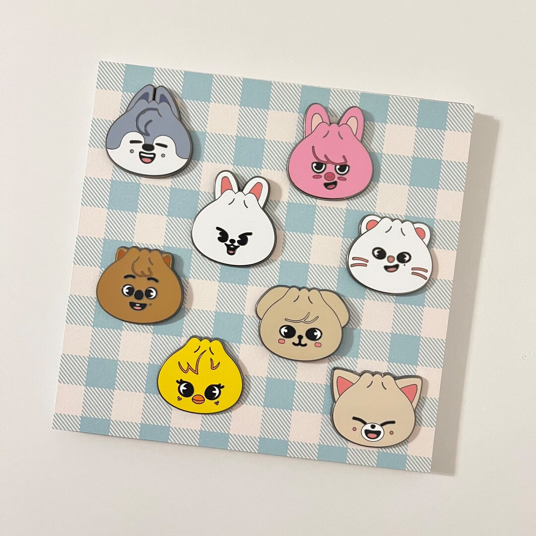 Stray Kids SKZOO Dim Sum Enamel Pins - Etsy