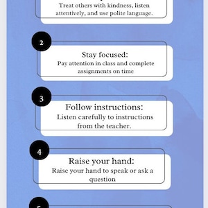 Editable Classroom Rules and Expectations: Promote Positive Class ...