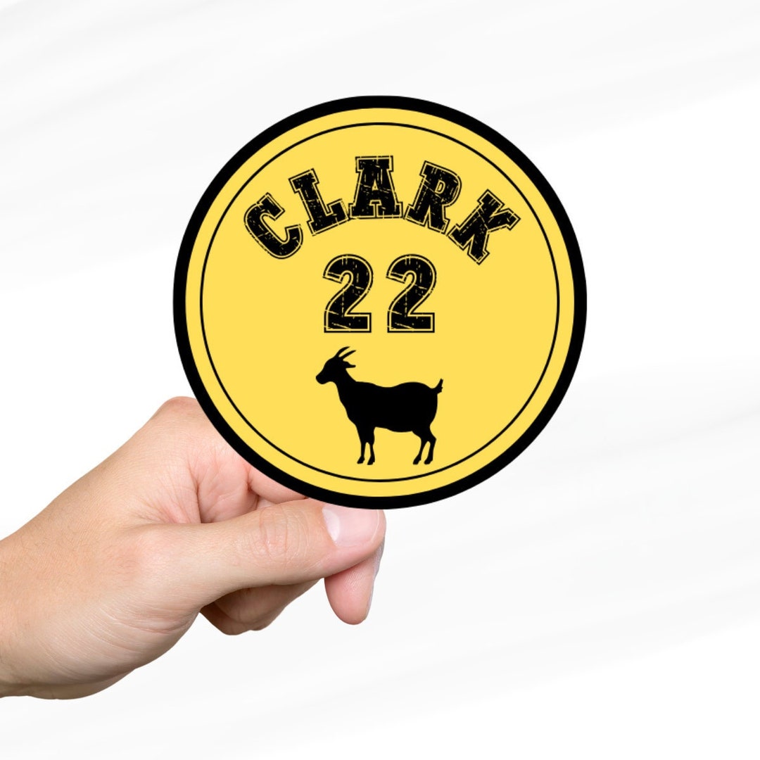 Caitlin Clark Sticker, Clark 22 Fever, Vinyl Sticker, Laptop Decal ...