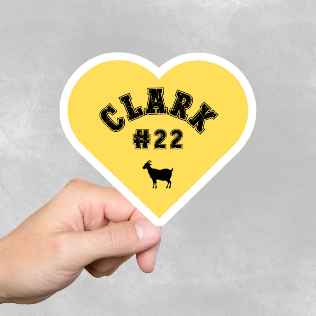 Caitlin Clark Sticker, Clark 22 Fever, Vinyl Sticker, Laptop Decal ...