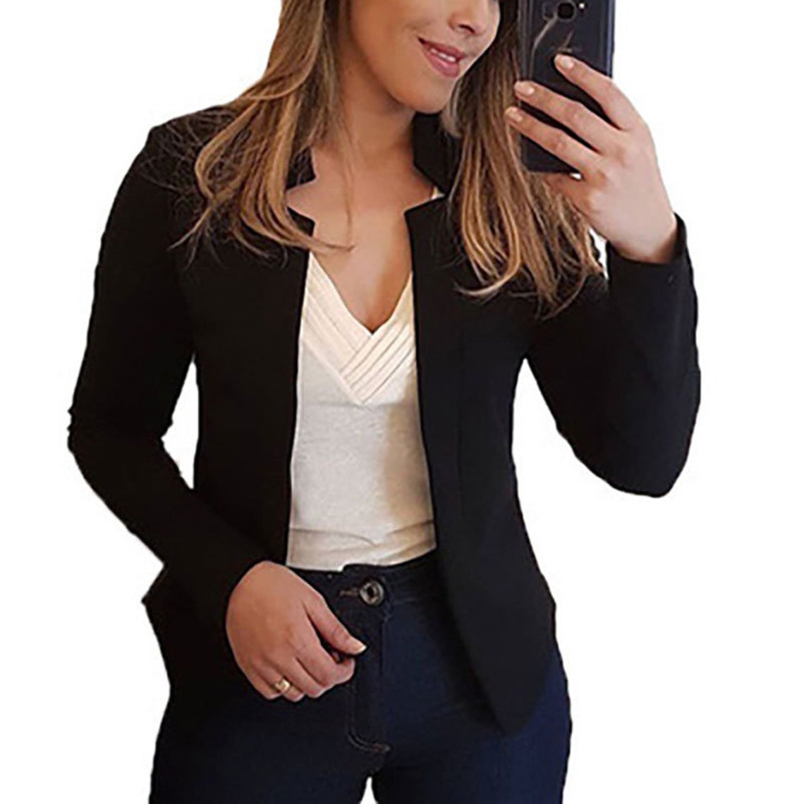 Women's Stylish Business Blazer Professional and Chic - Etsy