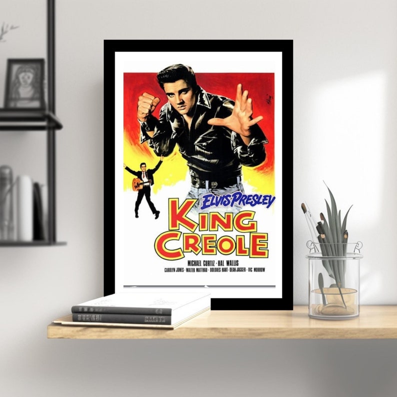 Elvis Presley King Creole Movie Poster. Digital Download - Etsy