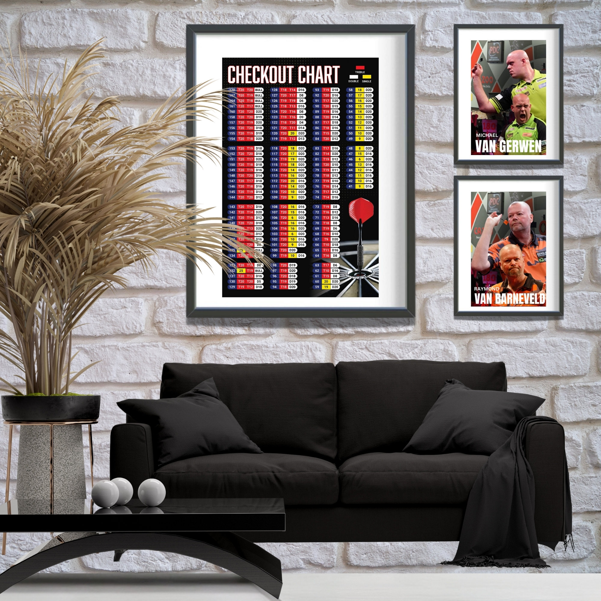 Darts, Checkout Poster, Dart Wall Decor, Dart Lover Gifts, Dart Players ...