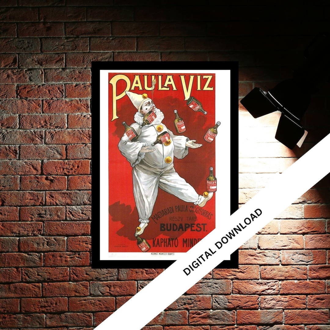 Paula Viz Vintage Theatre Poster Print | Musical Theatre Gift | Wall ...