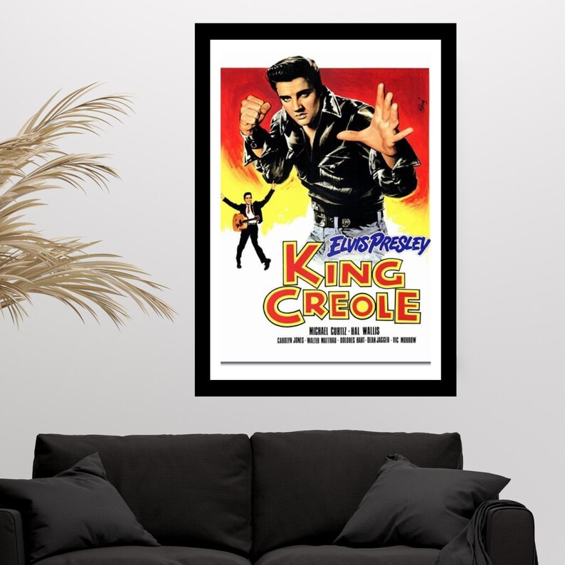 Elvis Presley King Creole Movie Poster. Digital Download - Etsy