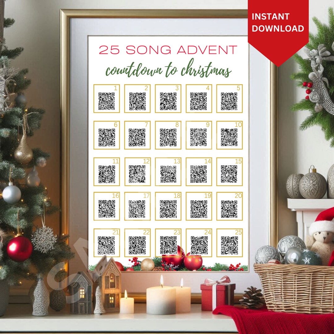 Spotify Christmas Music Advent Calendar: Fun Song Countdown (digital ...