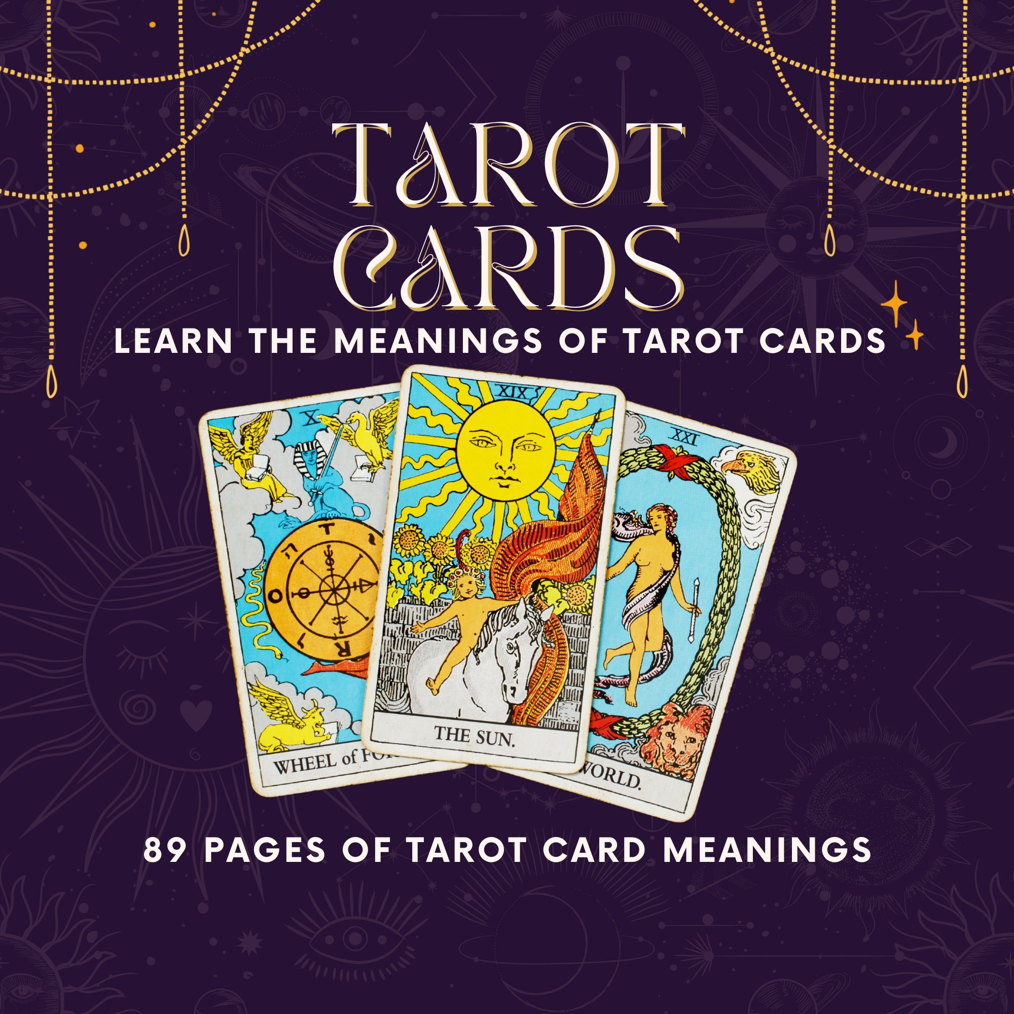 Tarot Card Guide, Tarot for Beginners, Tarot Card Meanings, Learn Tarot ...