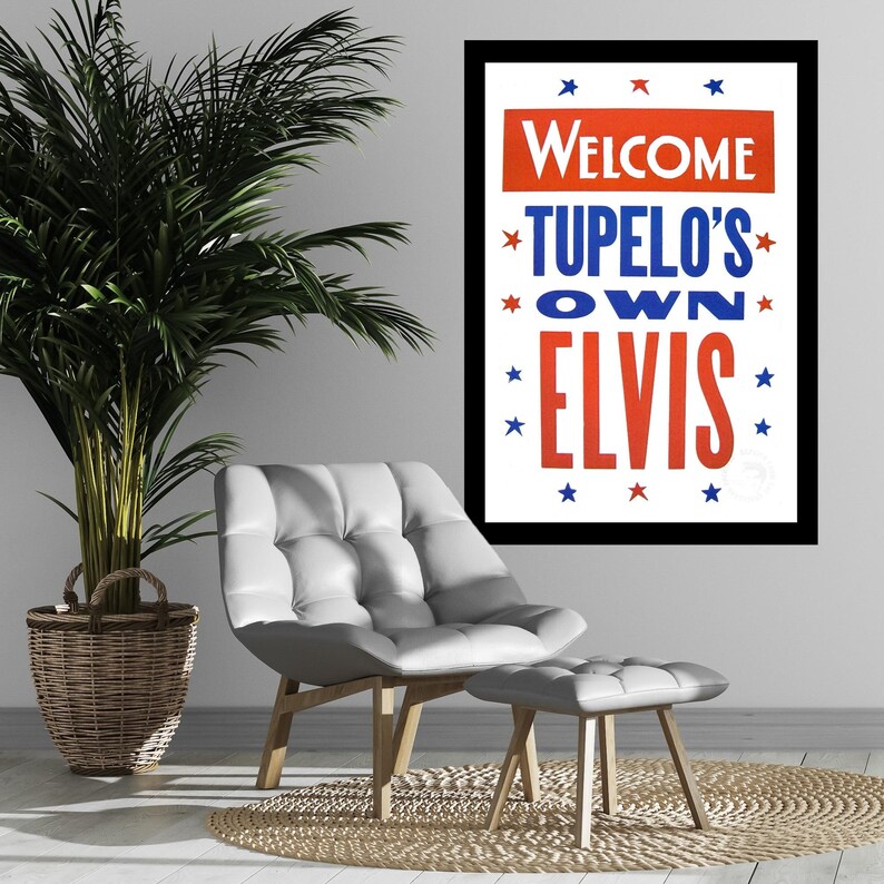 Elvis Presley Tupelo's Own Movie Poster: Vintage Film Art (digital ...