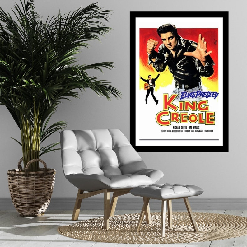 Elvis Presley King Creole Movie Poster. Digital Download - Etsy