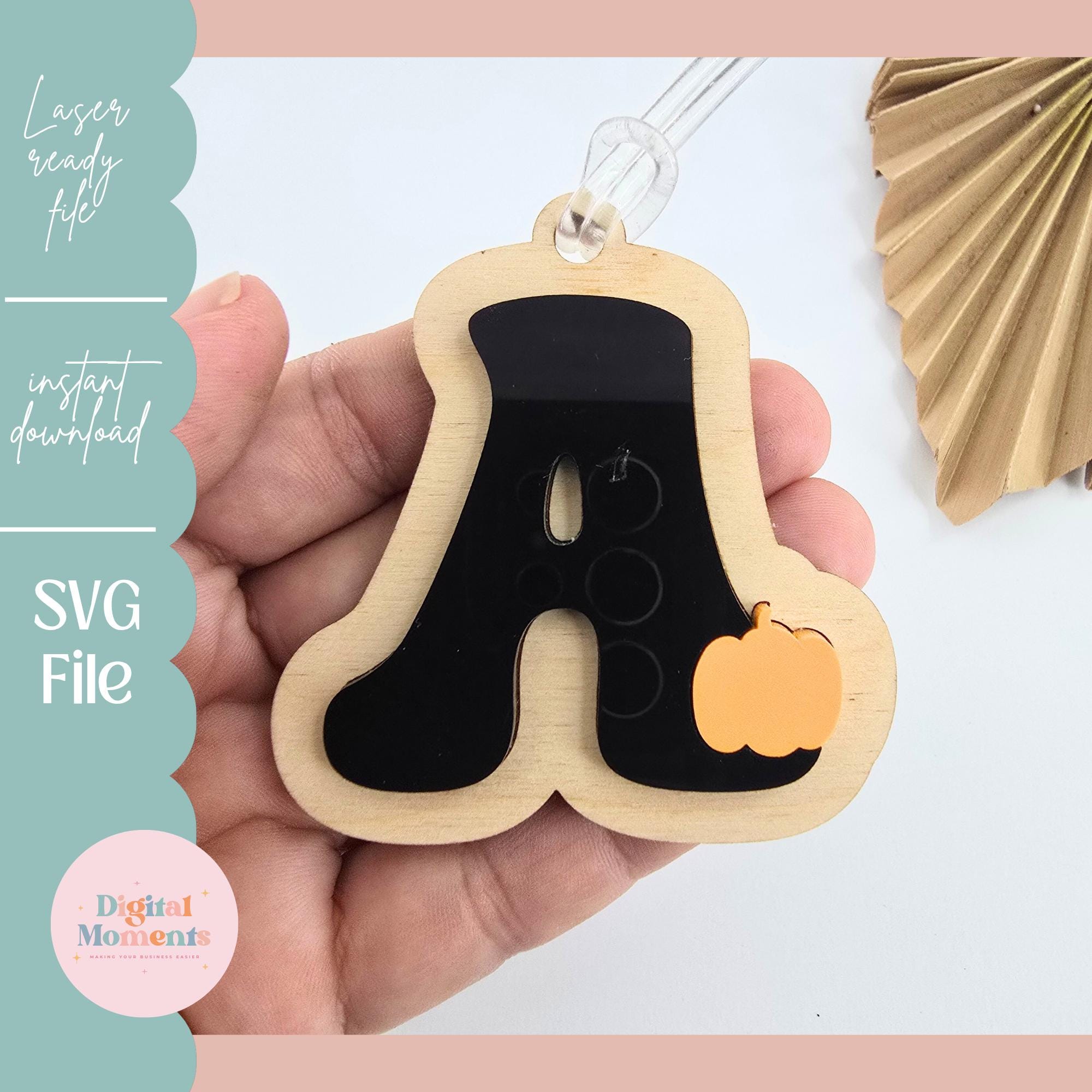 Fall Retro Letter Svg, Fall Retro Letters Tag Svg, Retro Letters Svg ...