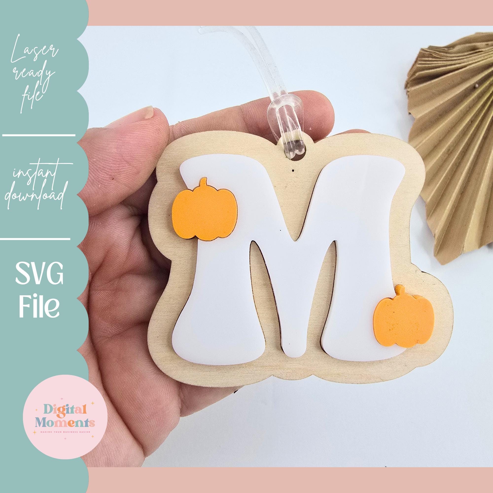 Fall Retro Letter Svg, Fall Retro Letters Tag Svg, Retro Letters Svg ...
