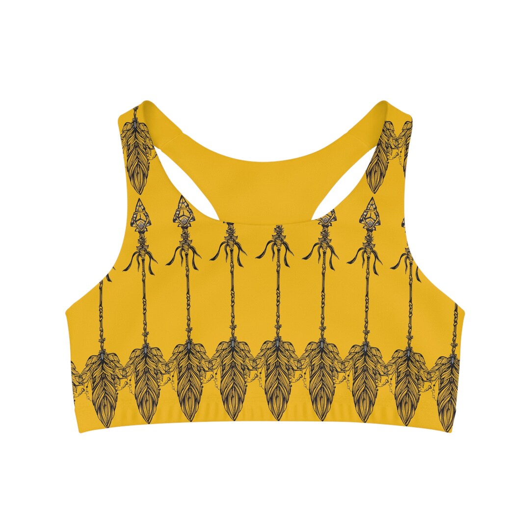 Seamless Sports Bra Arrow - Etsy
