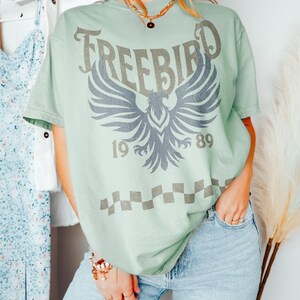 Free Bird Graphic Tee: Retro Rock Band Sweatshirt - Etsy