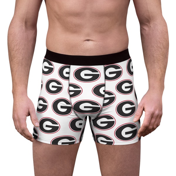 Georgia Bulldogs Boxers - Etsy