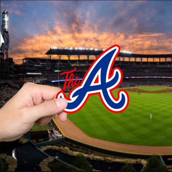 Atlanta Braves Stickers - Etsy