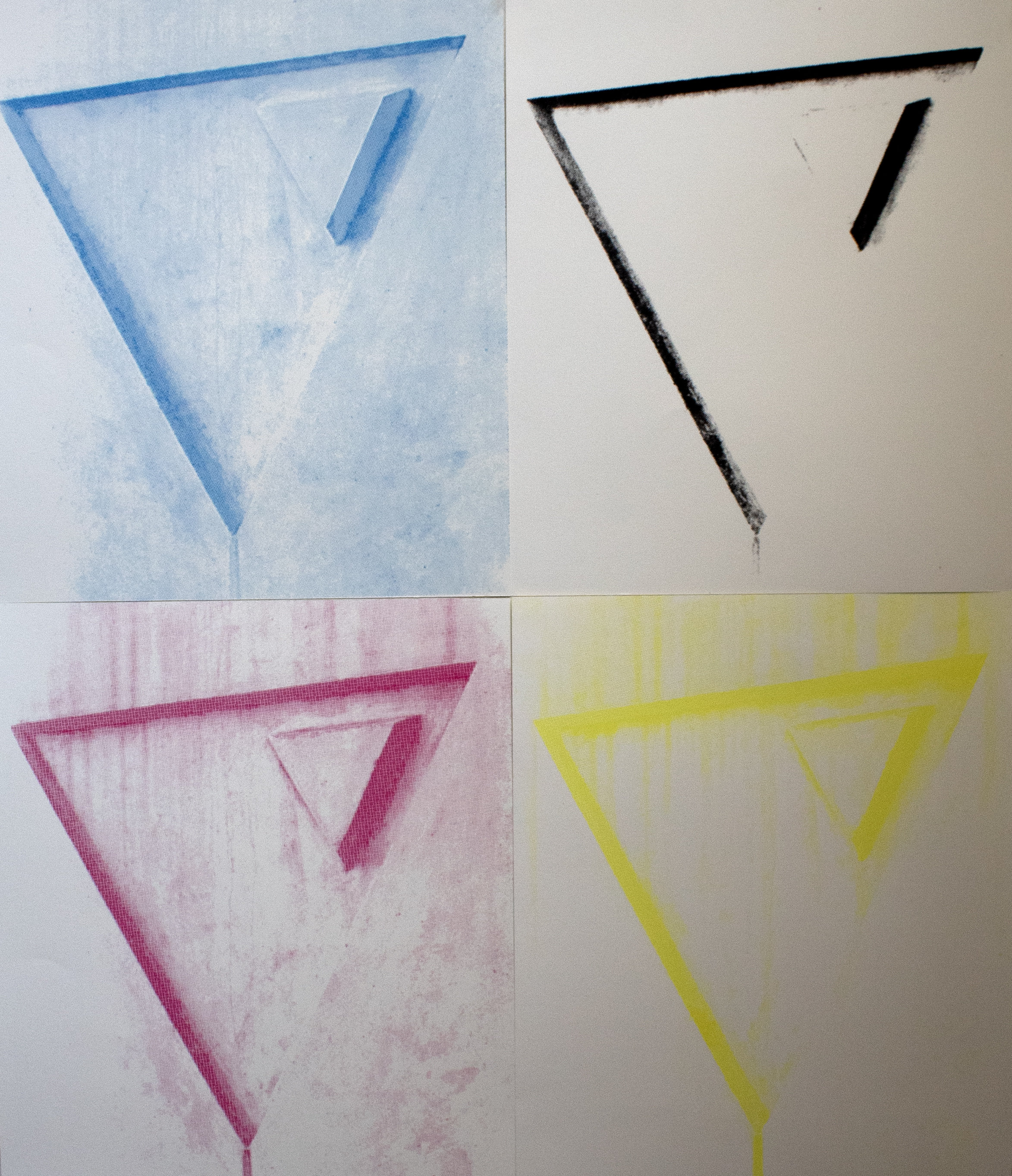 CMYK Martinis Single Color - Etsy