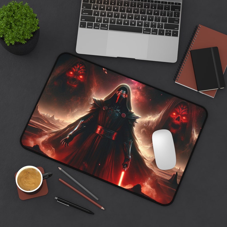 The Sith Ascension: A Journey of Power and Darkness Desk Mat - Large ...