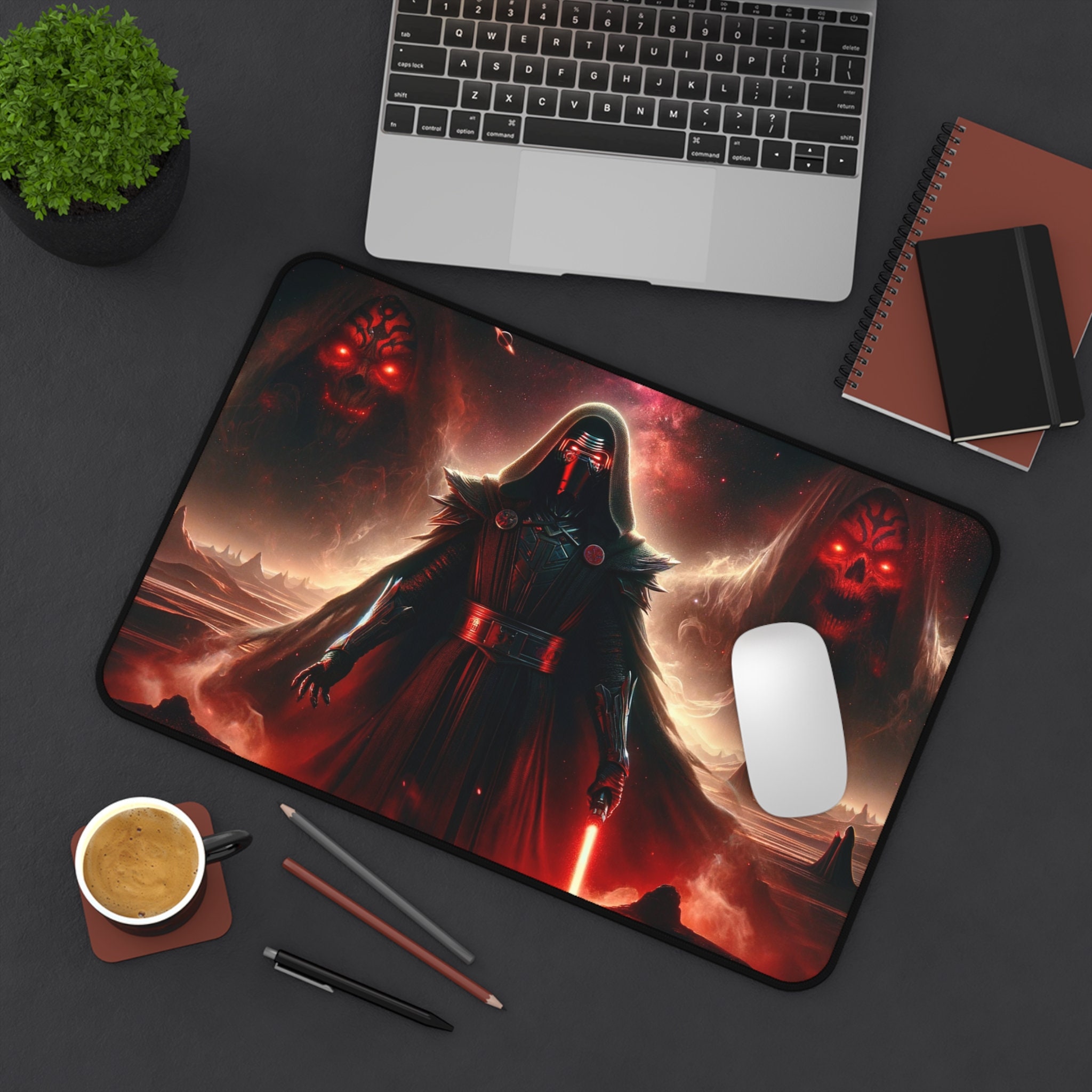 The Sith Ascension: A Journey of Power and Darkness Desk Mat - Large ...