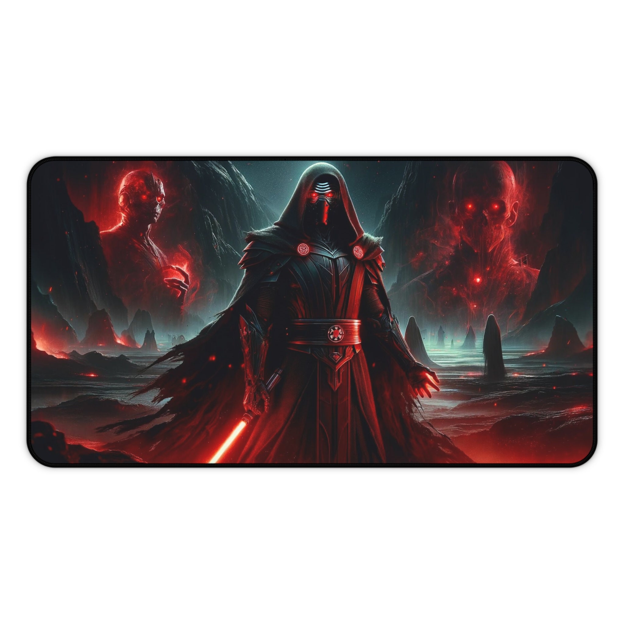 Dark Sith Desk Mat Galactic Sith and Acolyte Conquest Mouse Pad Gaming ...