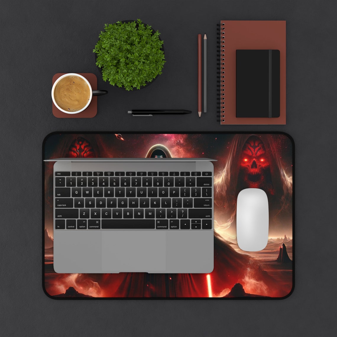 The Sith Ascension: A Journey of Power and Darkness Desk Mat - Large ...