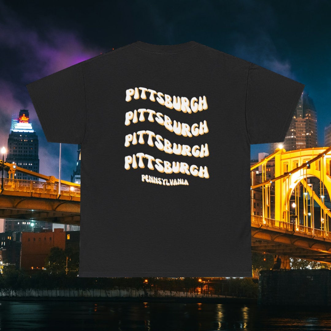 Retro Pittsburgh T-shirt, Pittsburgh Love, Football, Baseball, Hockey ...