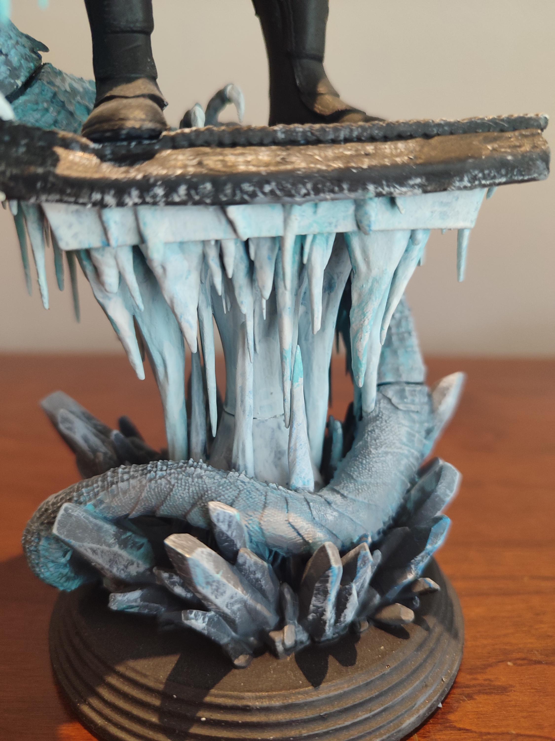 Sub Zero 3D Printed Action Figure, Mortal Kombat Collectible Statue for ...