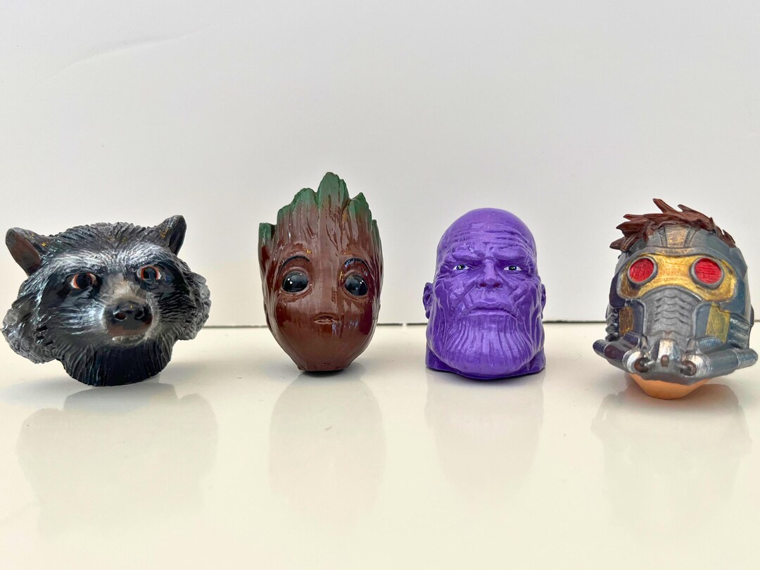 Guardians of the Galaxy Cabinet Knobs,rocket Groot Thanos Star-lord ...