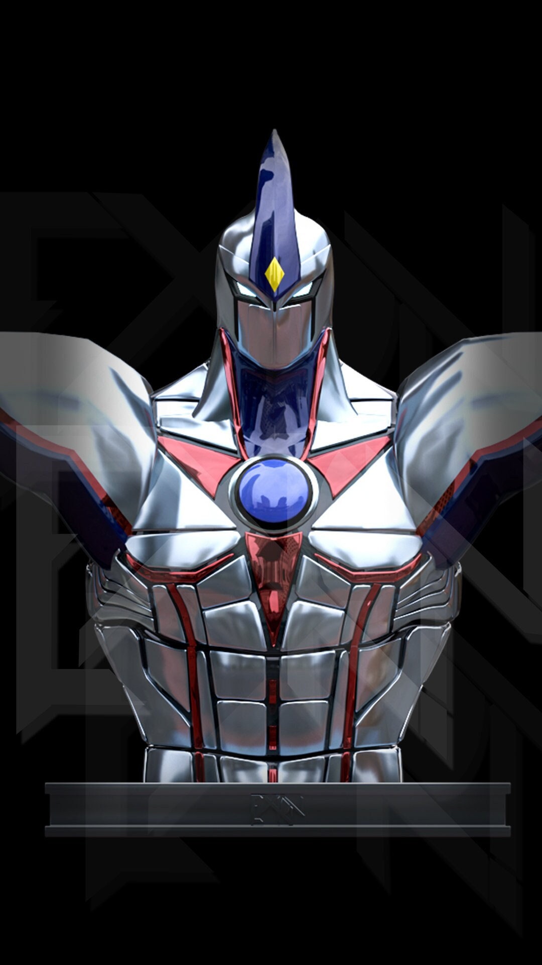 Elemental Hero Neos Bust 3D Printed STL File - Etsy