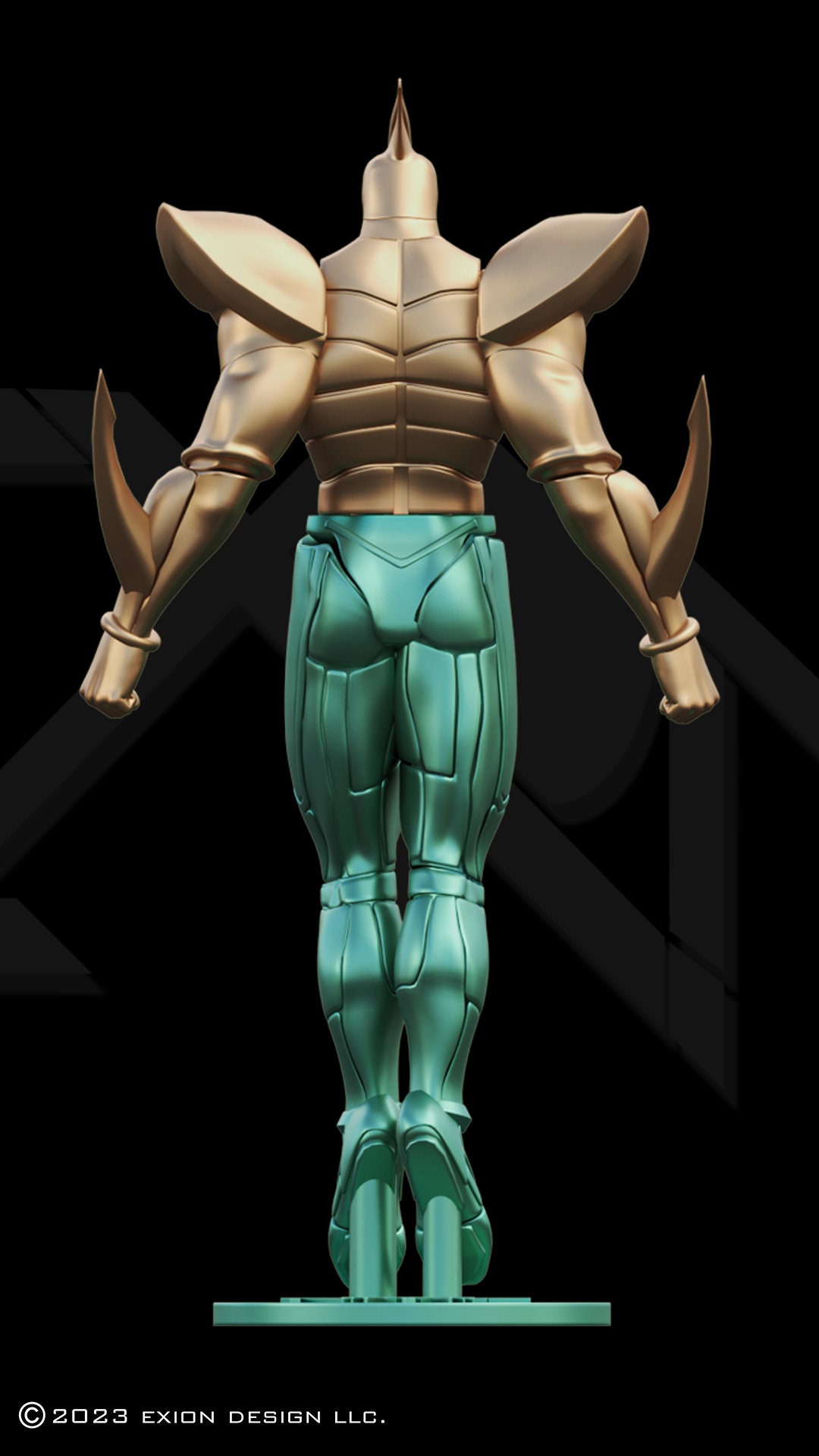 Elemental Hero Neos Full Figure Statue 3D Printed STL File - Etsy