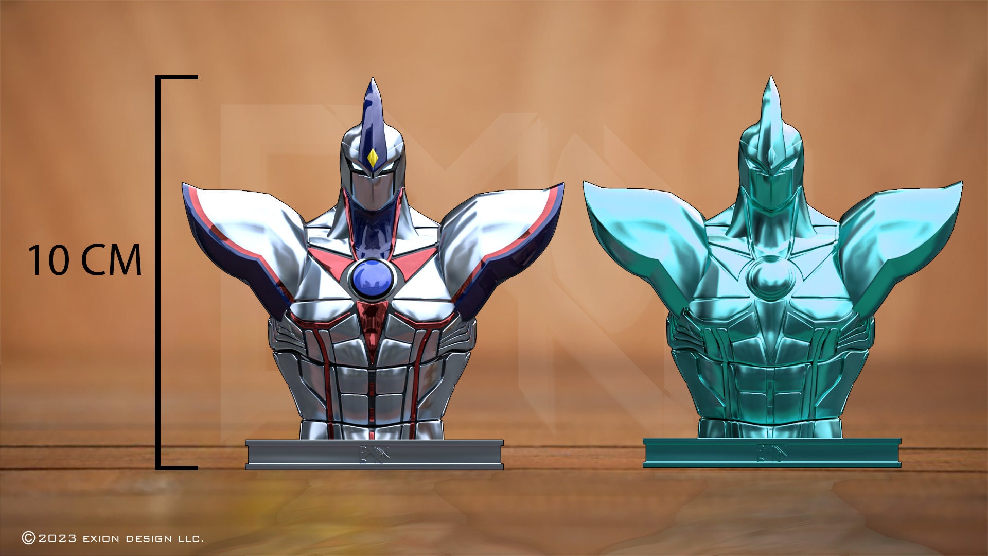 Elemental Hero Neos Bust 3D Printed STL File - Etsy