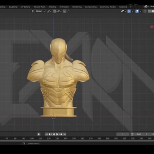 Red Hood Bust 3D Printed STL File Red Ronin - Etsy