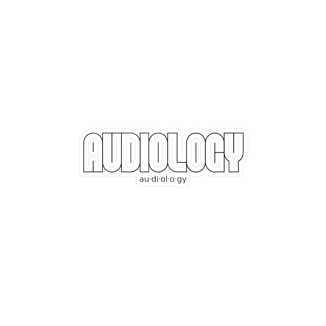 Audiology Sticker - Etsy