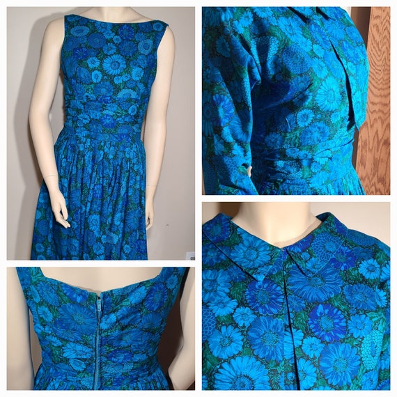 1950's Jonathan Logan Two Piece set, Sleeveless dres… - Gem