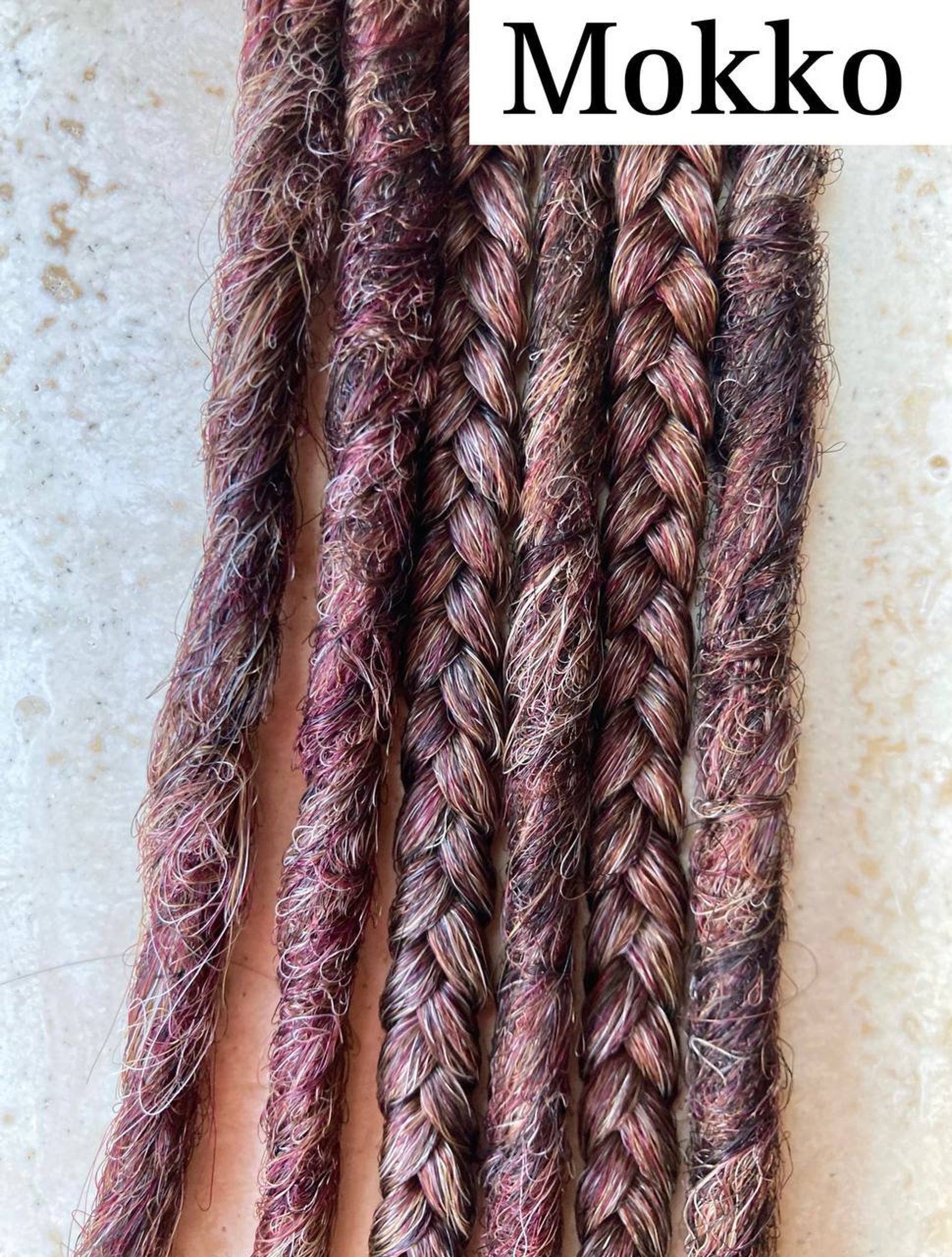 Boho Festival Rave Dreads Dreadlocks Braids Clip-in - Etsy