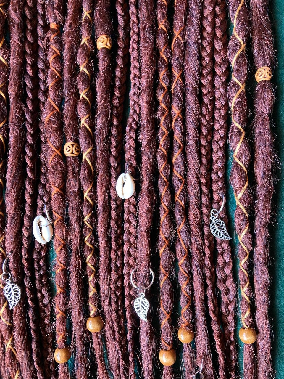 Boho Festival Rave Dreads Dreadlocks Braids Clip-in - Etsy