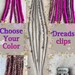 Boho Festival Rave Dreads Dreadlocks Braids Clip-in - Etsy