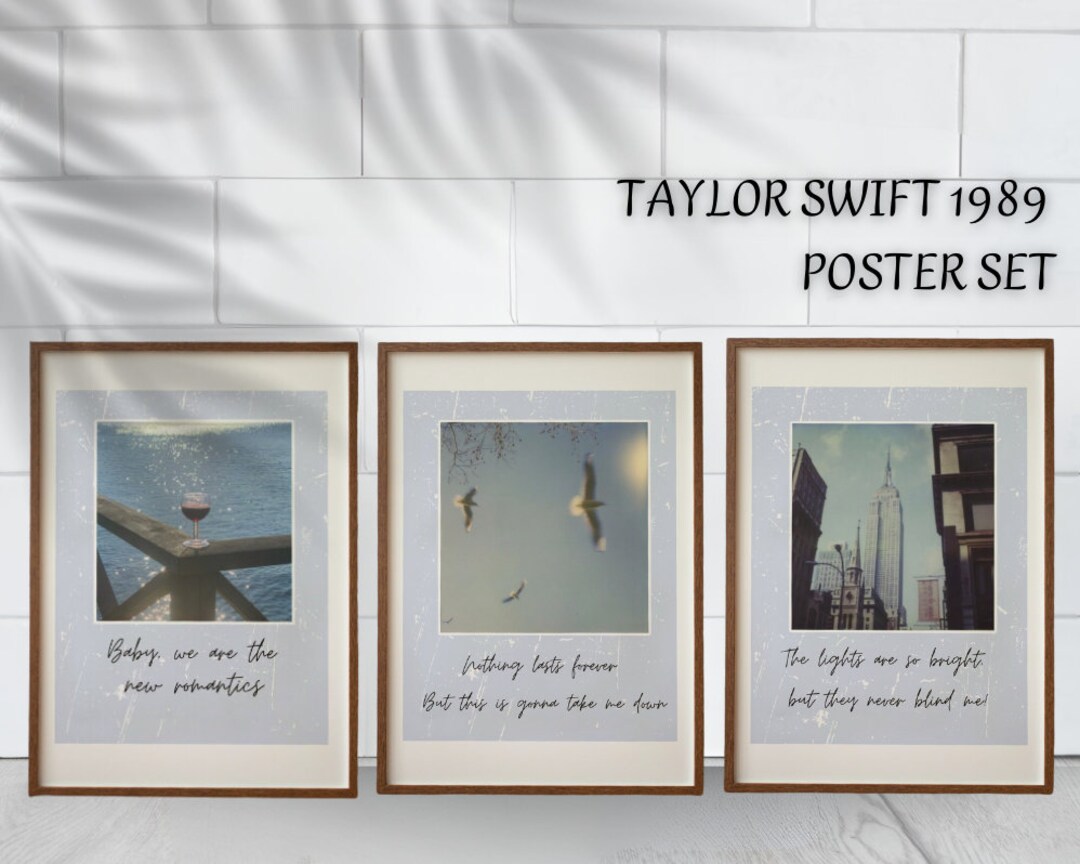 Taylor Swift Posters, Taylor Swift 1989 Print, Taylor Swift Gifts ...