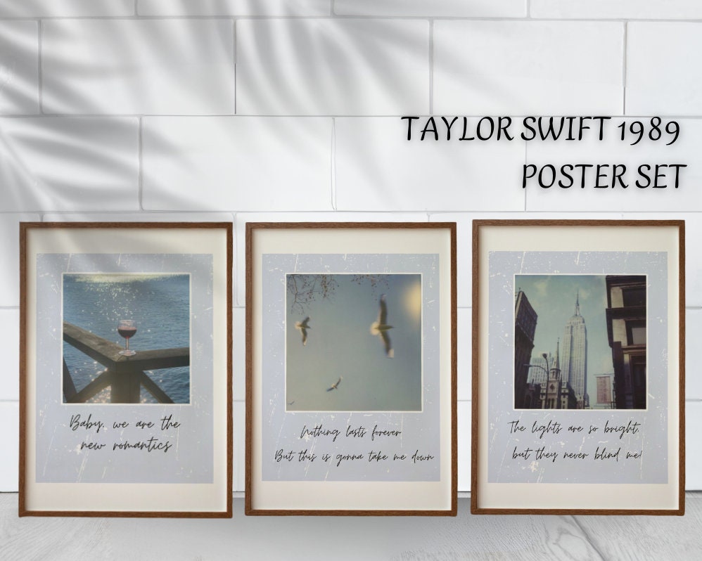 Taylor Swift Posters, Taylor Swift 1989 Print, Taylor Swift Gifts ...