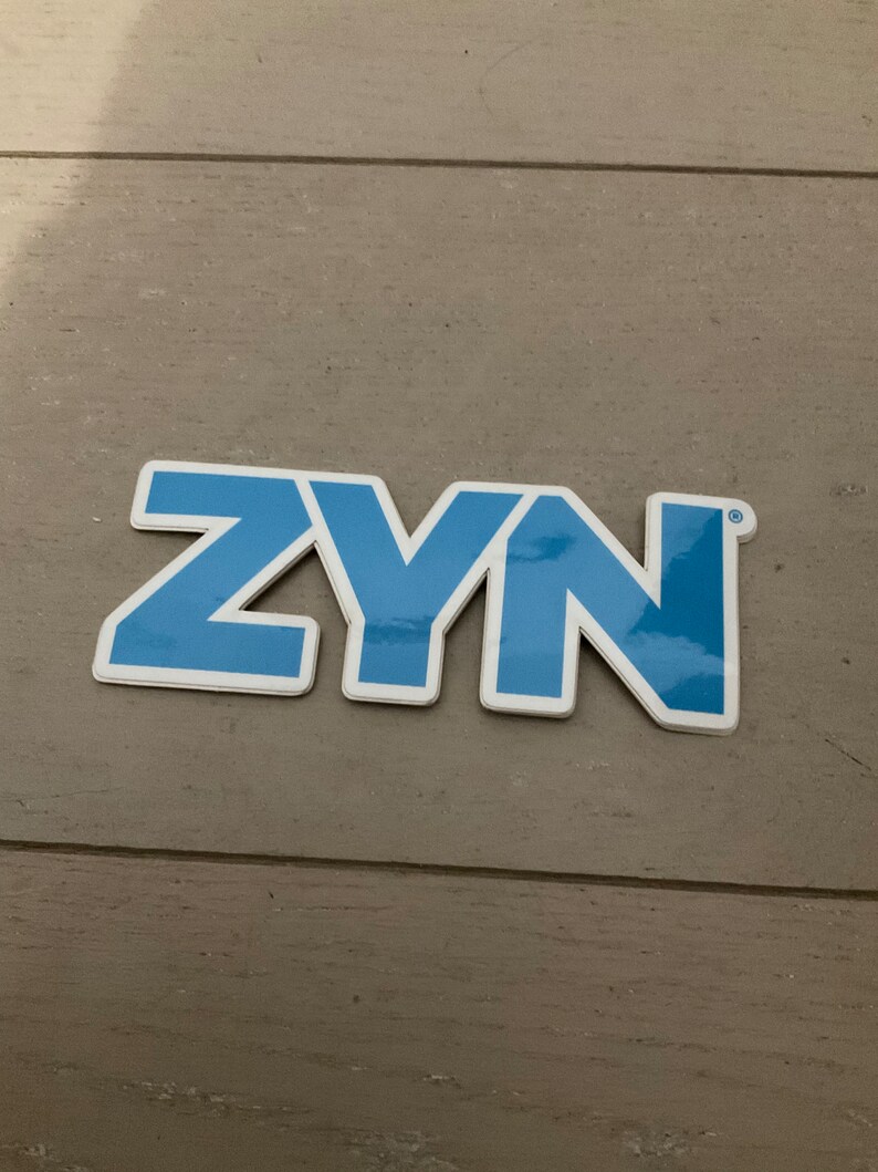 Zyn Vinyl Decal - Etsy