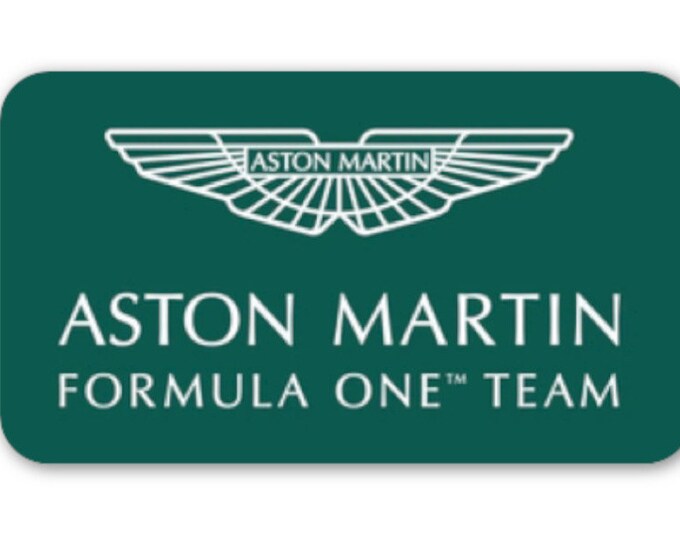 Aston Martin F1 Racing Decal Sticker - Etsy