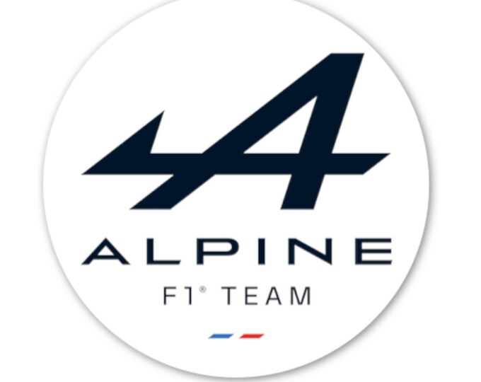 Alpine F1 Racing Decal Sticker - Etsy UK