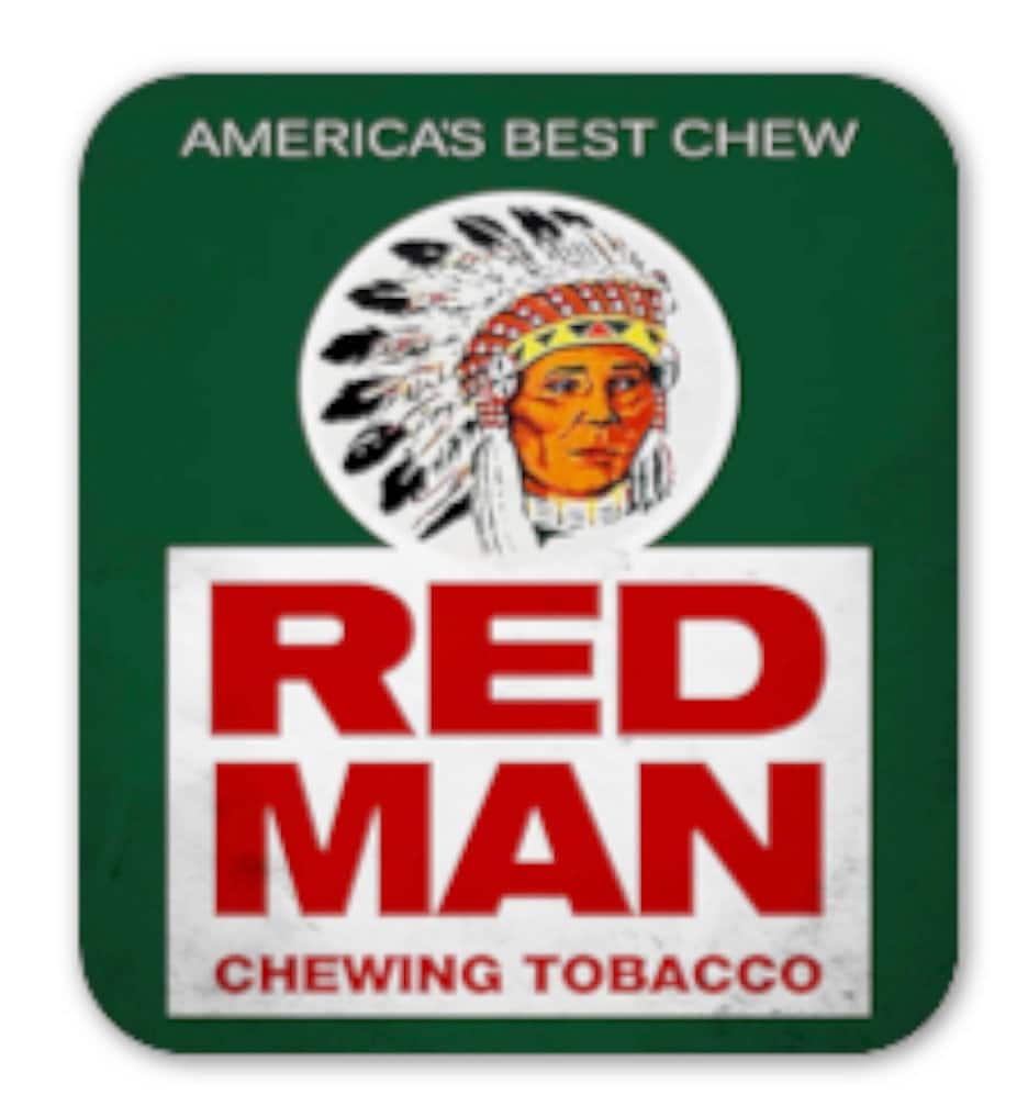 Redman Chew Logo Red Man Golden Blend Chewing Tobacco Case
