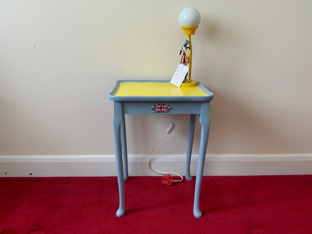 Goofy Antique Lamp Child’s Table, Collection Only. - Etsy