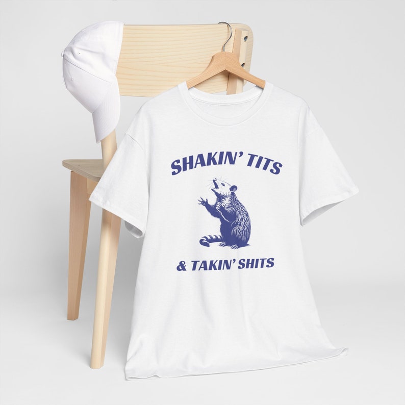 Shakin' Tits and Takin' Shits, Funny Women's Graphic Tee, Funny Shirt ...